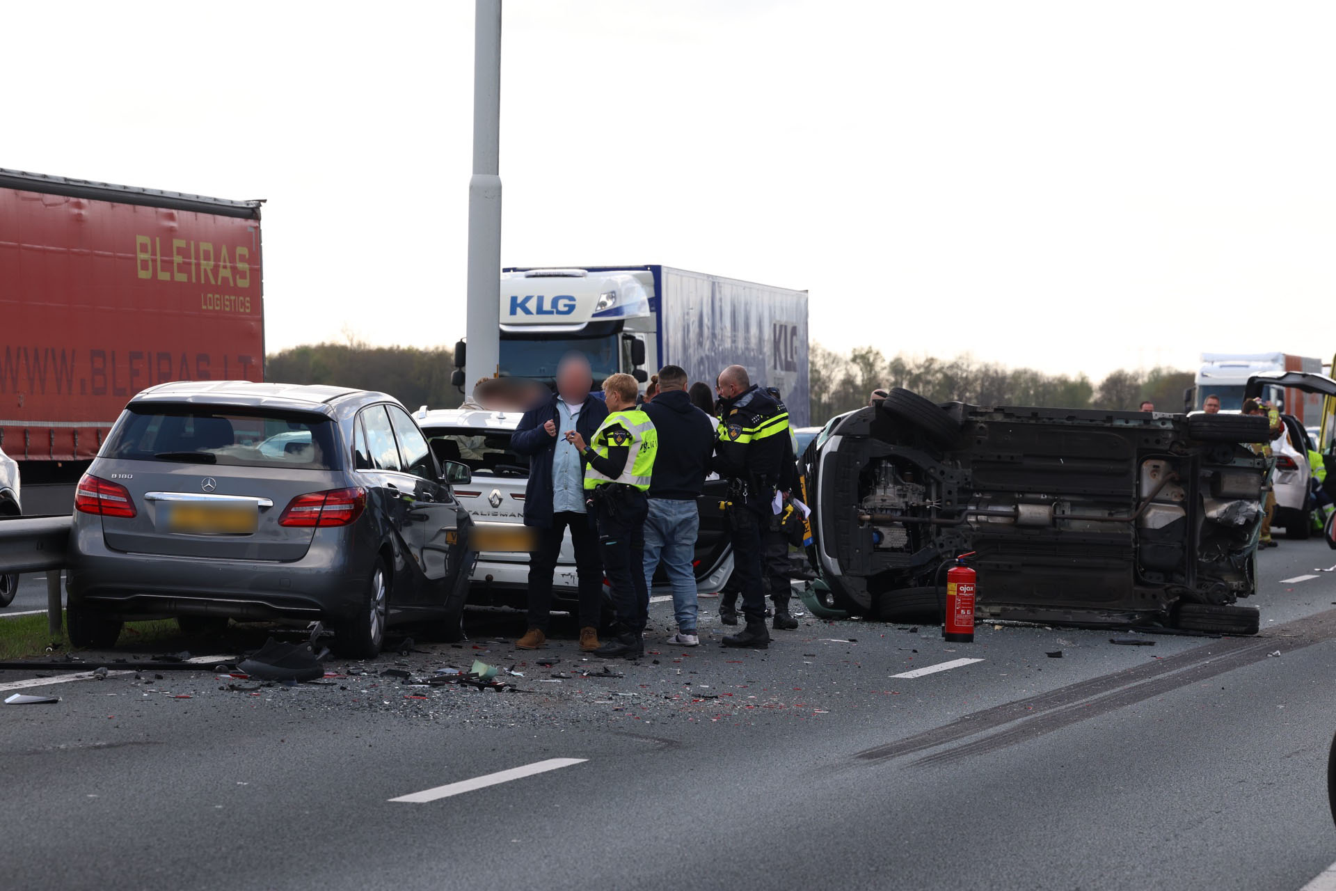 Snelweg A58 dicht na ernstig ongeval - 112 Nederland