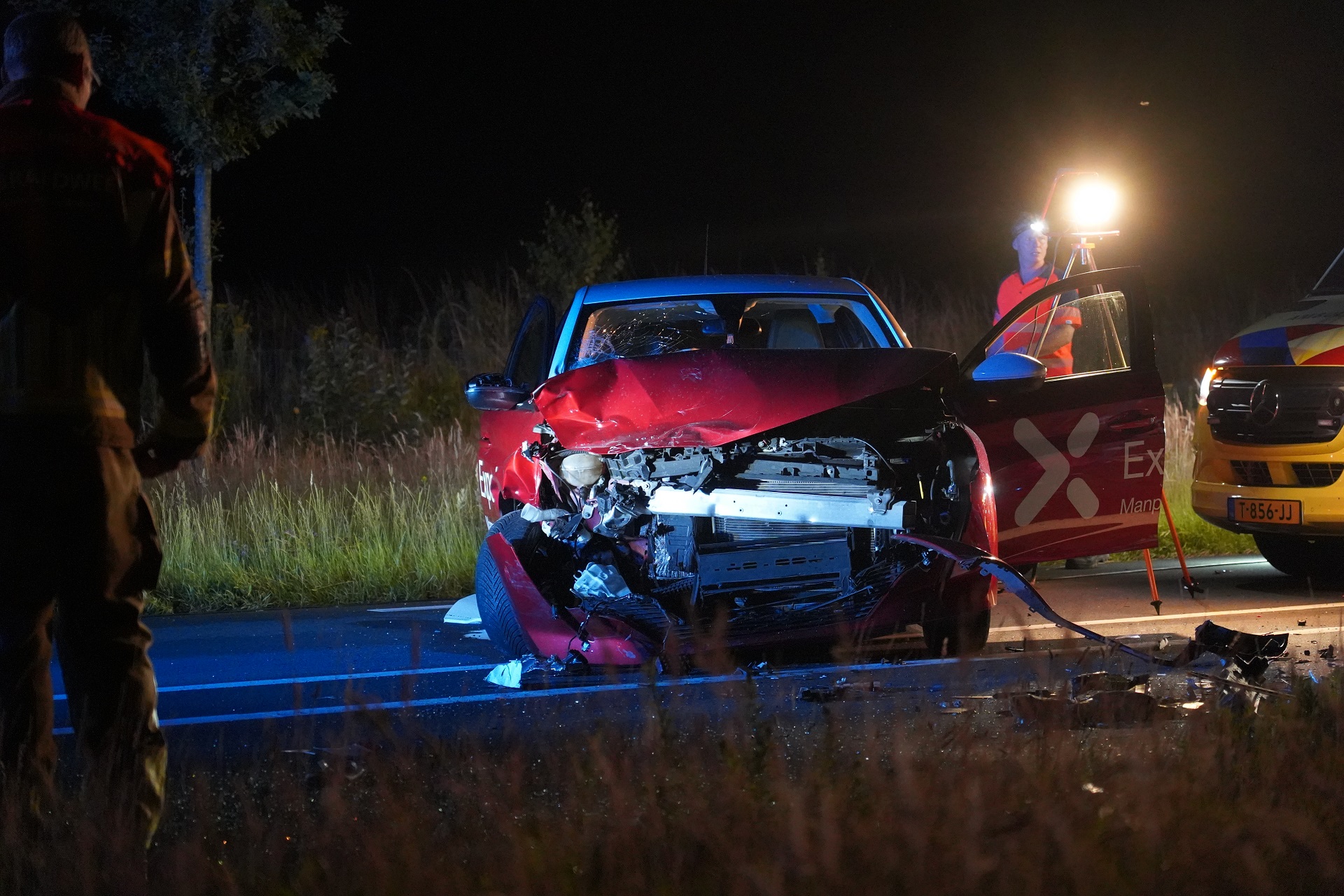 Vrouw (41) overleden na ernstig ongeval op rondweg Baarle-Nassau - 112 Nederland