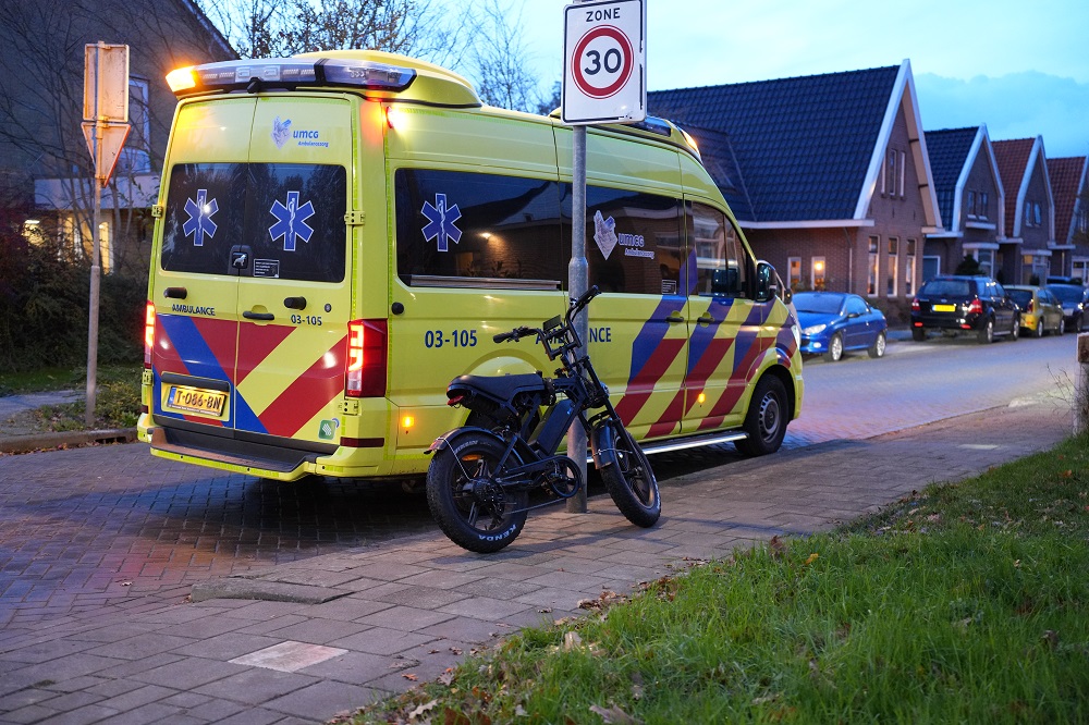 Bestuurder fatbike gewond na botsing tegen aanhanger - 112 Nederland