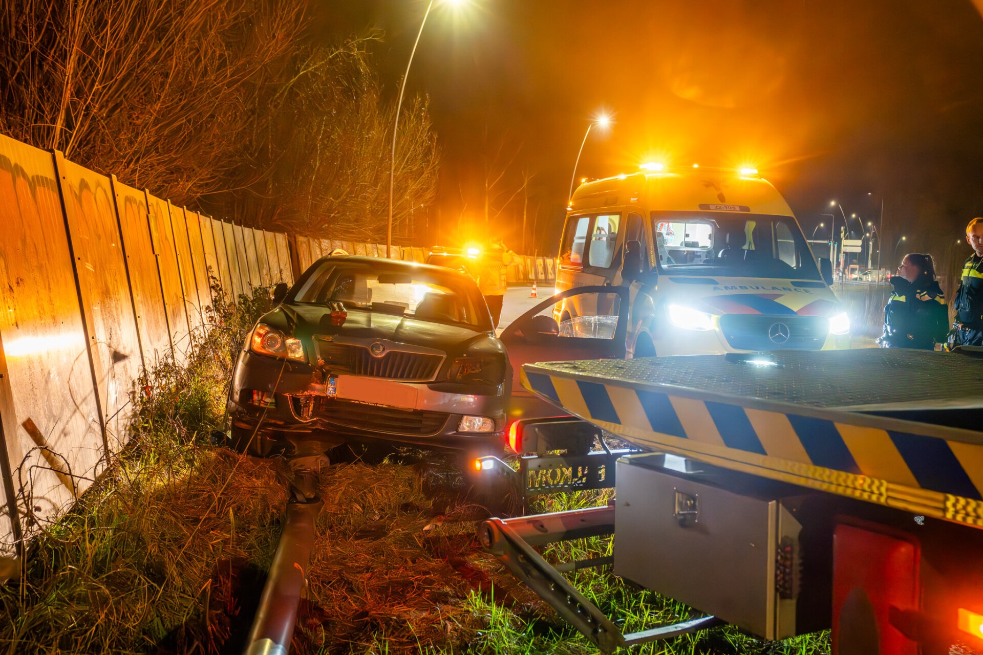 Dronken automobilist opgepakt na ongeval - 112 Nederland