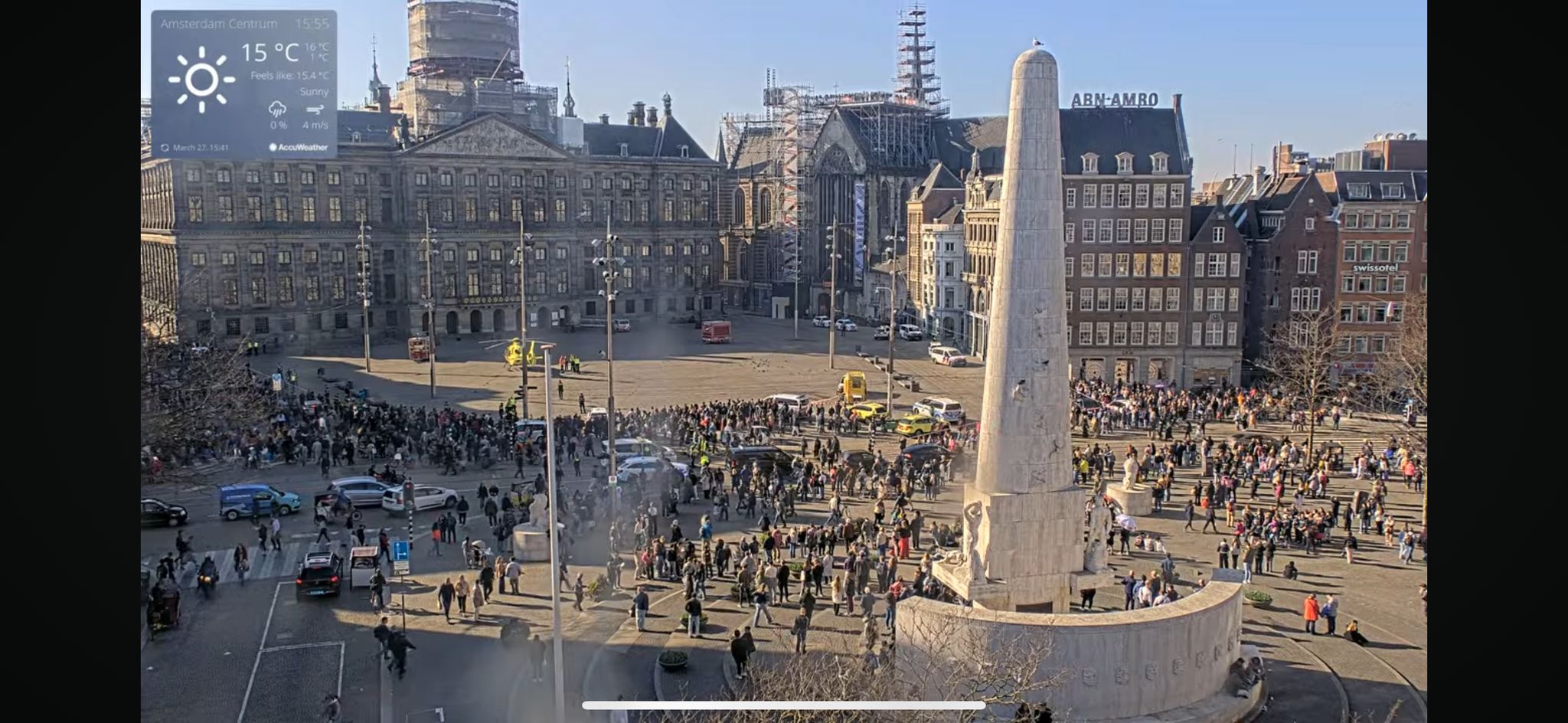 Gewonden na steekpartij op De Dam in Amsterdam loopt op - 112 Nederland