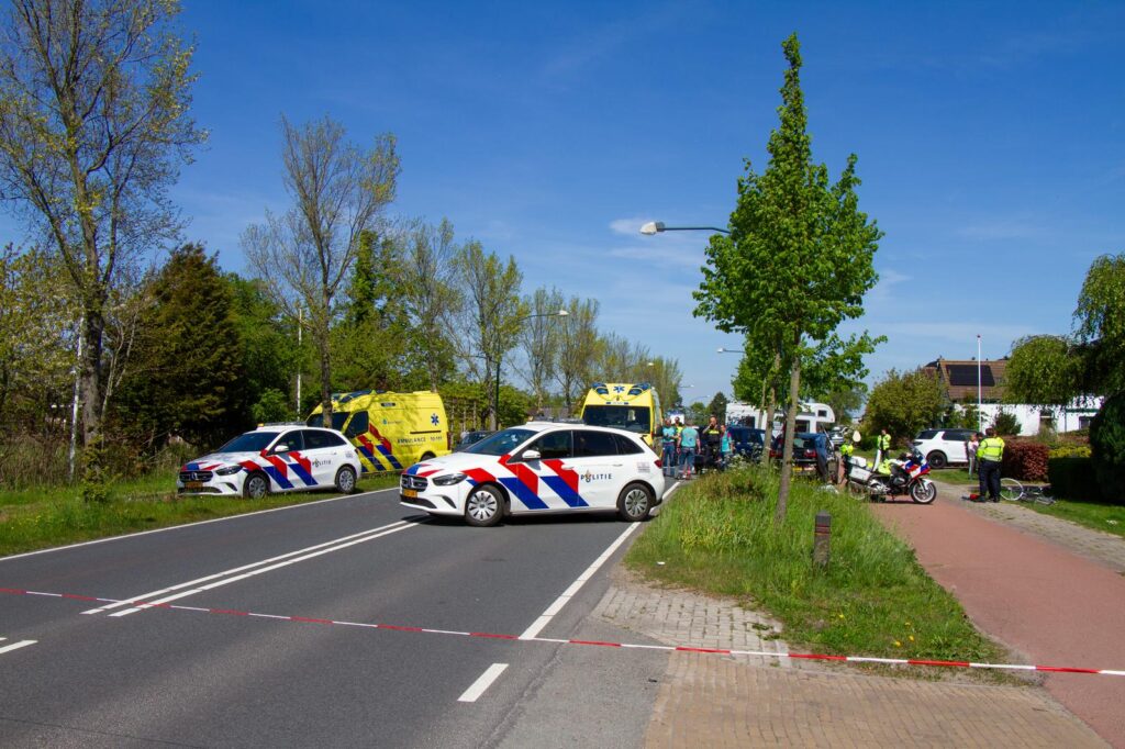 Fietser overlijdt na aanrijding met auto - 112 Nederland