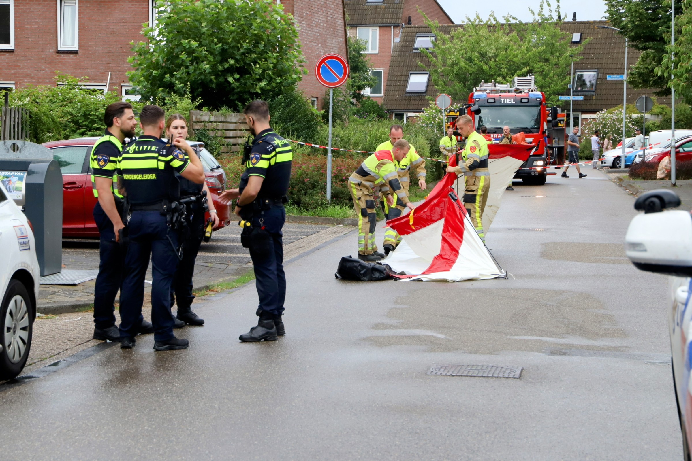 Bestuurder overleden bij eenzijdig ongeval - 112 Nederland