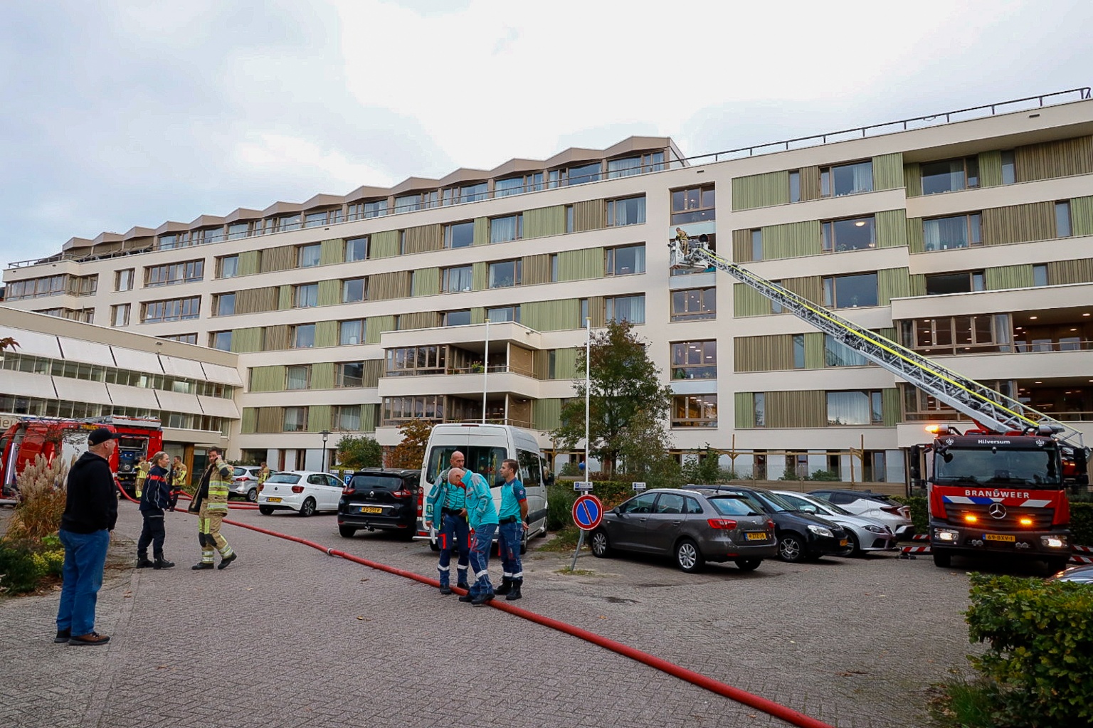 Vrouw (63) aangehouden na brand in woonzorgcentrum, gebouw deels ontruimd - 112 Nederland