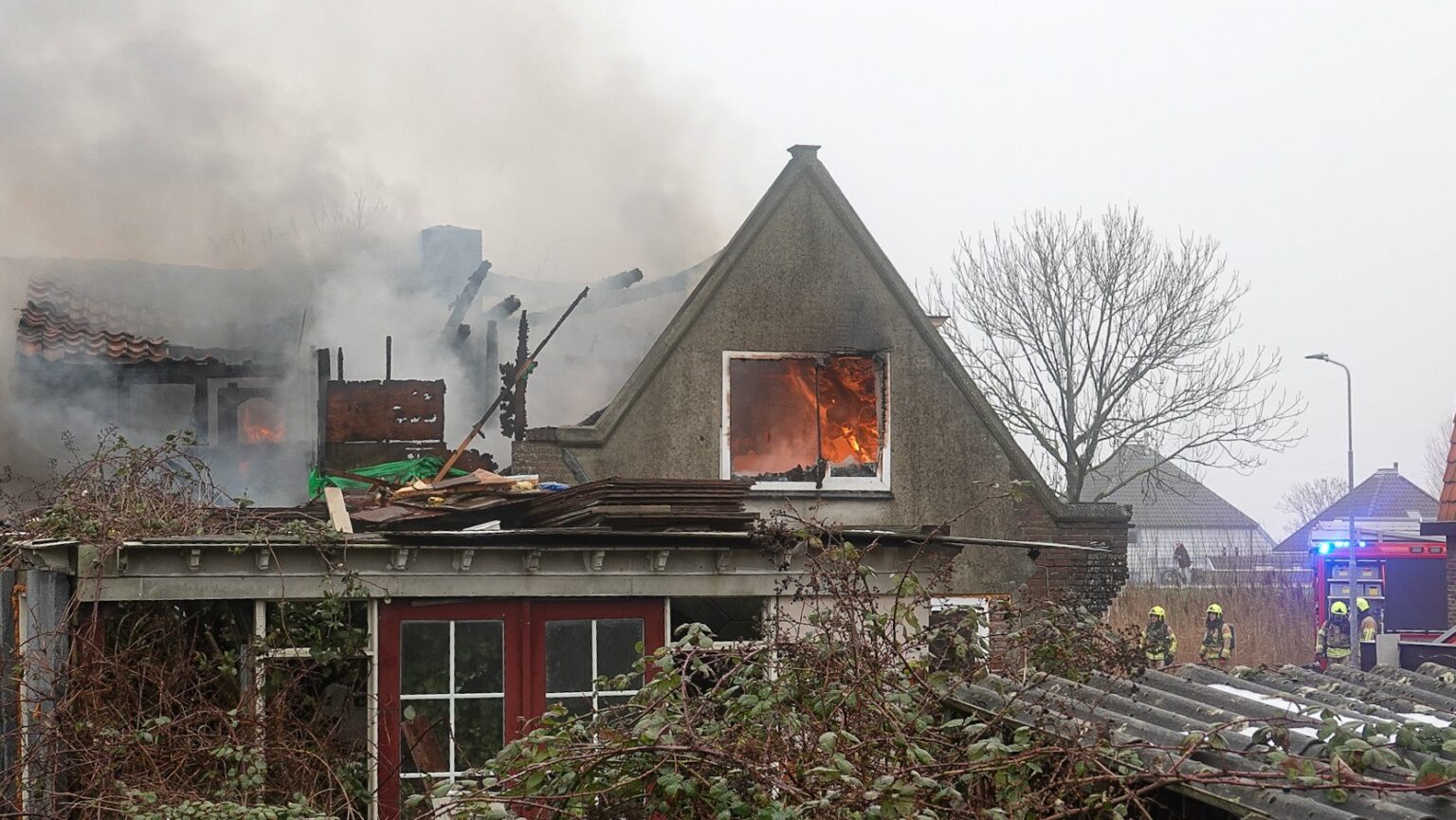 NL-Alert verzonden voor felle woningbrand - 112 Nederland